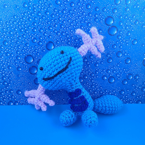 Ravelry: Woopie Boy Pocket Monster (Wooper) pattern by Brittany Jayda