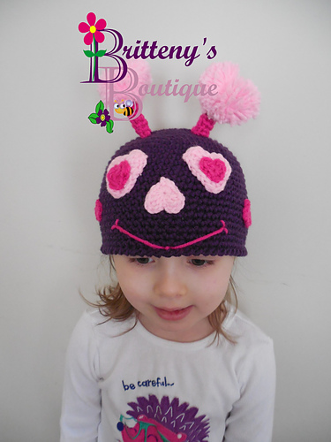 Ravelry: Love Bug Hat pattern by Britteny's Boutique