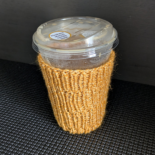 Ravelry: No Sweat Cup Cozy pattern by Lynette Vierra