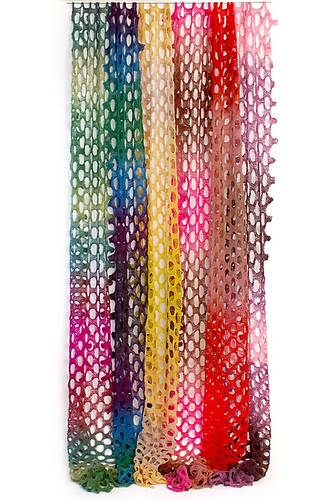 Ravelry: Holey Scarf pattern by Schoppel-Wolle Design Team