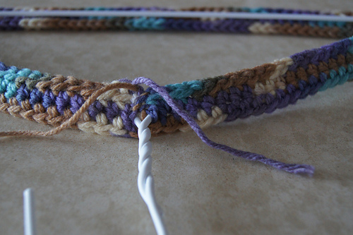 Ravelry: Wrapped Hanger Cover pattern by Brown Chicken