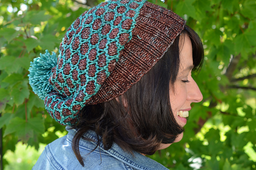 Ravelry: Slouchy Honey Hat pattern by Brownie Knits