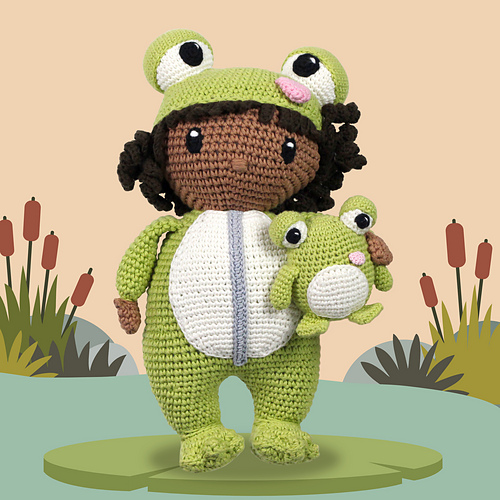 Ravelry: Wild Kids Frog pattern by Ana Rosa