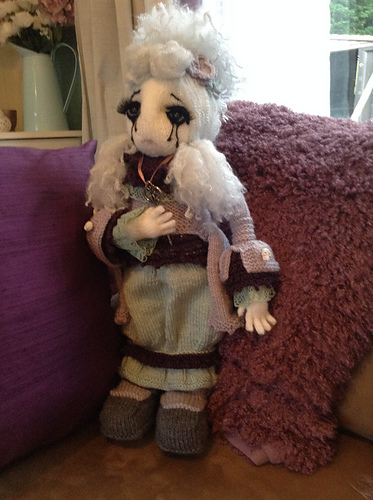 Ravelry: Drusilla and Raven pattern by Deena Thomson-Menard