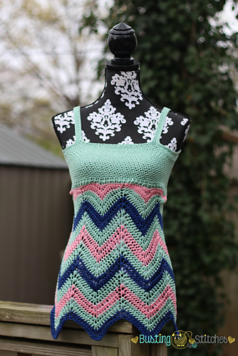 Ravelry: Chevron Tank Top pattern by Stacey Williams