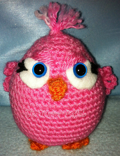 Ravelry: Not So Angry Chick Pink pattern by Greybriar Hollow