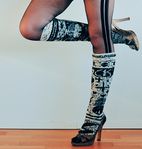 Ravelry: One Way or Another (Punk) Socks pattern by Meret Buetzberger