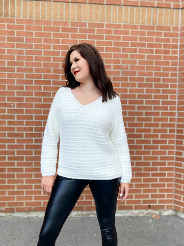 Ravelry: Cozy Cumulus Sweater pattern by Stephanie Erin