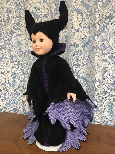 Ravelry: Maleficent pattern by By Tale Or History Knitting Designs