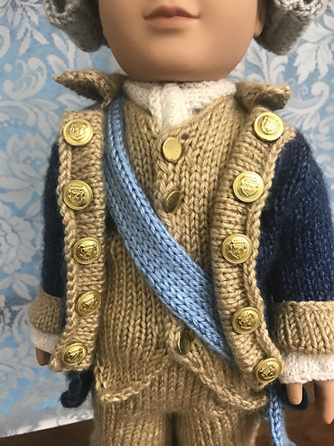 Ravelry: George Washington pattern by By Tale Or History Knitting Designs