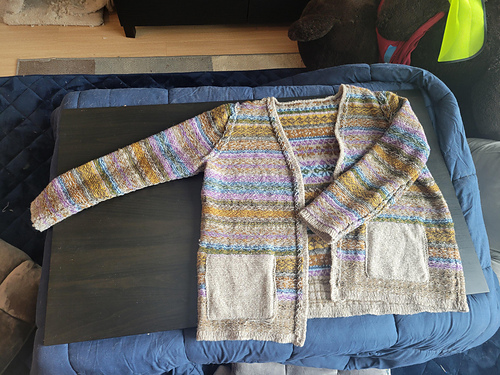 Finished my first all-over colorwork sweater just in time to wear it on ...