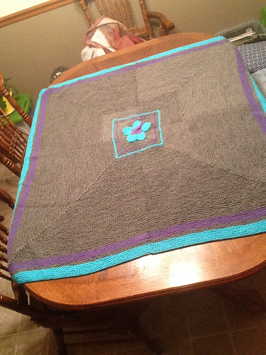 Ravelry: A Baby Blanket for Eden Aloni pattern by Merry Elizabeth Porter