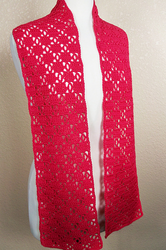 Ravelry: Cast Off Chemo Scarf (Crochet) pattern by Susan Lowman