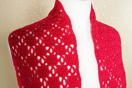 Ravelry: Cast Off Chemo Scarf (Crochet) pattern by Susan Lowman