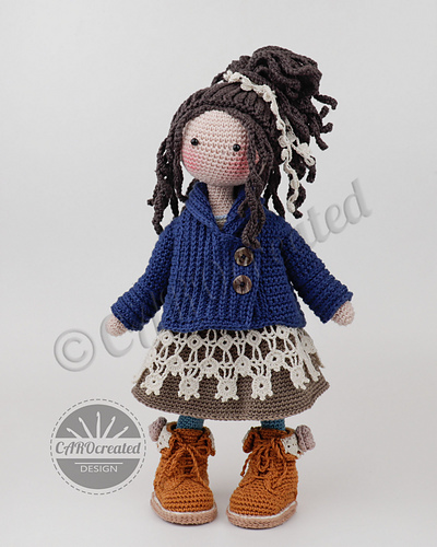 Ravelry: Doll ANOUK pattern by CAROcreated design