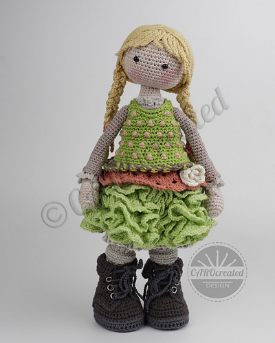 Ravelry: Doll CILLA pattern by CAROcreated design