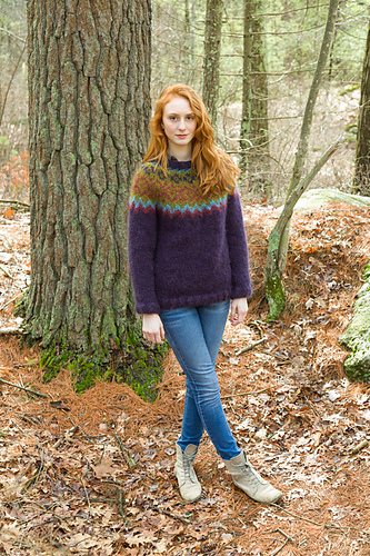 Ravelry: La Gran Colorwork Yoke Pullover pattern by Kristin Nicholas