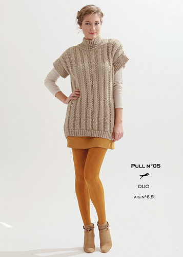 Ravelry: CB21 JUMPER N°05 pattern by Cheval Blanc Official