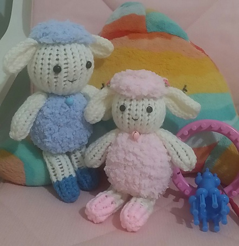 Ravelry: Loom Knit Sheepy Sheep pattern by CHRISTIE FOO