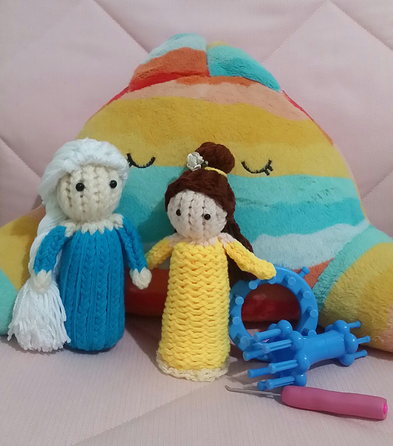 Ravelry: Loom Knit Princess Doll pattern by CHRISTIE FOO