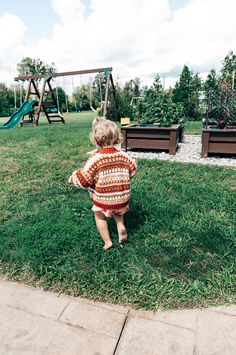 Ravelry: Riverbed Cardigan Junior pattern by CJ Design