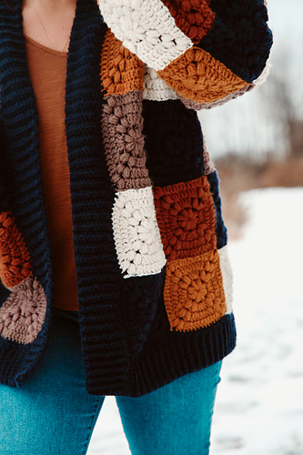 Ravelry: Never Off Cardigan pattern by CJ Design