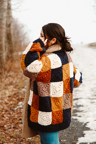 Ravelry: Never Off Cardigan pattern by CJ Design