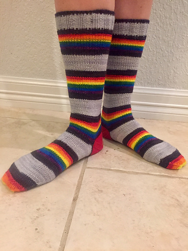 Ravelry: Must Stash Sock pattern by CJOriginals