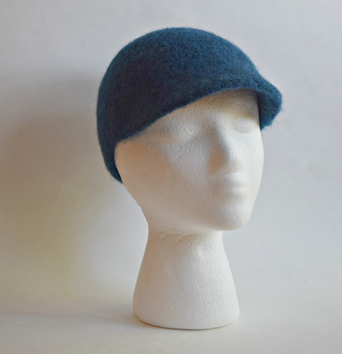 Ravelry: Billed Felted Cap pattern by Cindy Pilon
