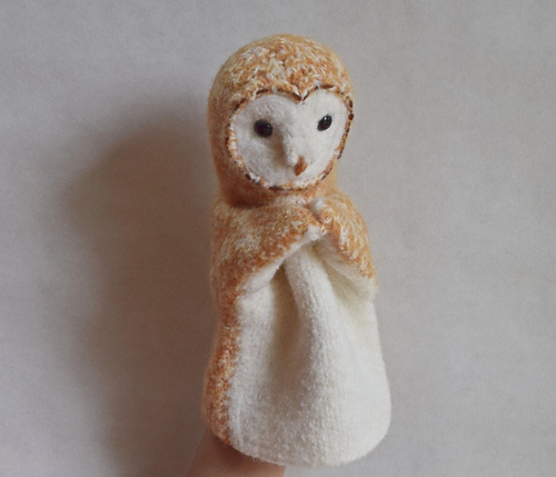 Ravelry: Barn Owl Puppet pattern by Cindy Pilon