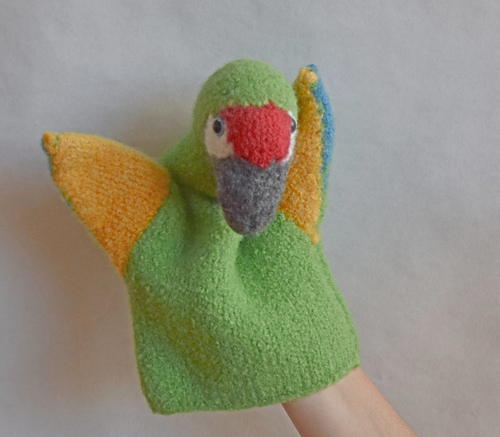 Ravelry: Parrot Puppet pattern by Cindy Pilon