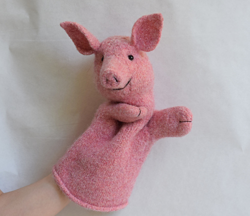 Ravelry: Pig Puppet pattern by Cindy Pilon