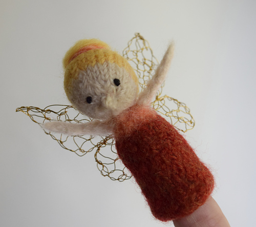 Ravelry: Fairy Finger Puppets pattern by Cindy Pilon