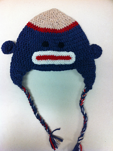 Ravelry: Crocheted Sock Monkey Hat pattern by Cathy Kean