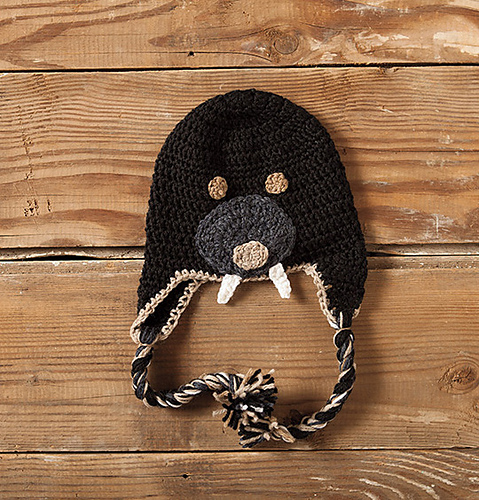 Ravelry: Crochet earflap hat (animal zoo) pattern by Cathy Kean