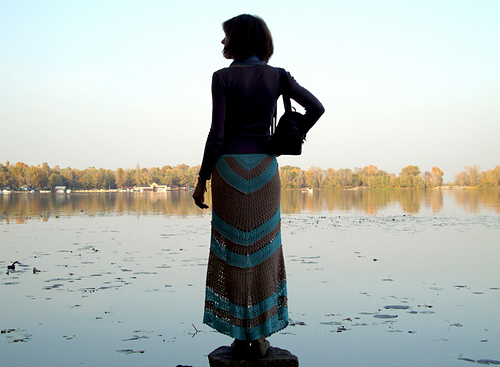 Ravelry: Triangle and diagonal skirt pattern by conceptcreative.store