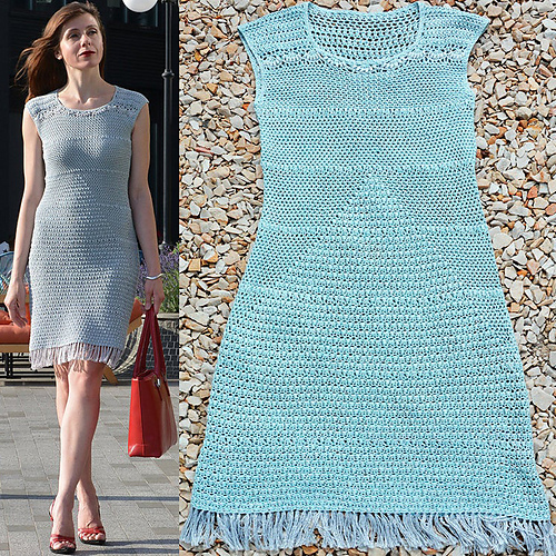 Ravelry: Cocktail dress Azure pattern by conceptcreative.store