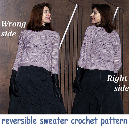 Ravelry: Augmented PERCEPTION sweater pattern by conceptcreative.store