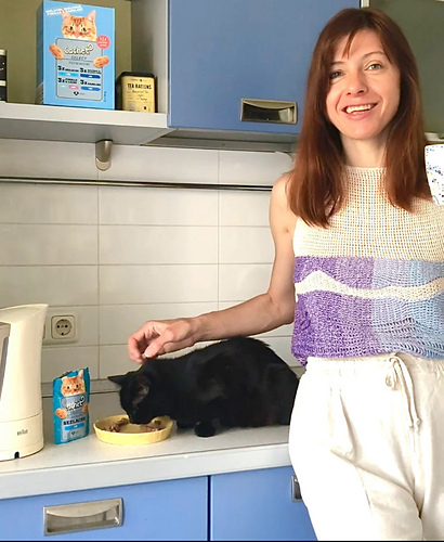 Ravelry: ART therapy TOP pattern by conceptcreative.store