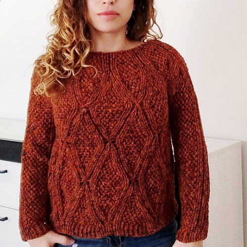 Ravelry: Augmented PERCEPTION sweater pattern by conceptcreative.store