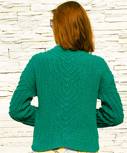 Ravelry: ArtDECO cardigan pattern by conceptcreative.store