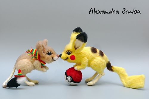 Ravelry: 0023 Mexican Jerboa Pokemon pattern by CrochetPatternGuru