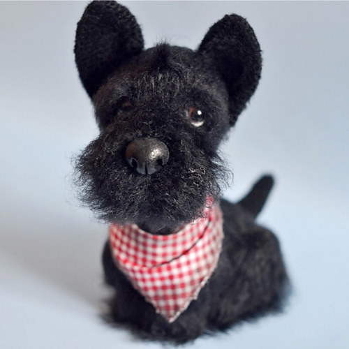 Ravelry: 0027 Scottish Terrier puppy dog pattern by CrochetPatternGuru