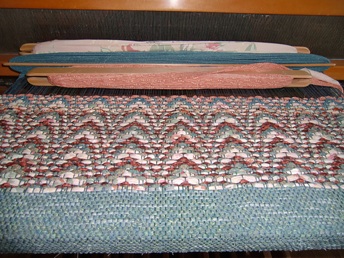 Ravelry: CWJohnson9's Love's Path Rug - weaving