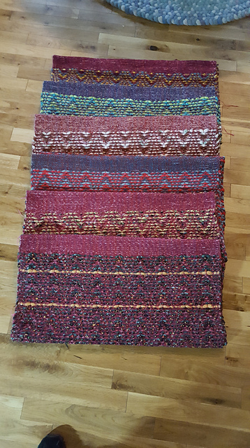 Ravelry: CWJohnson9's Love's Path Rug - weaving