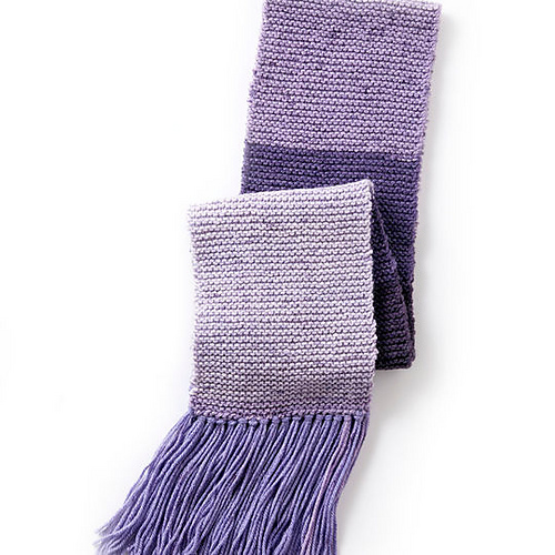 Ravelry: Basic Knit Scarf pattern by Yarnspirations Design Studio