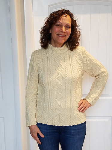 Ravelry: #22 - America's First Aran pattern by Elizabeth Zimmermann