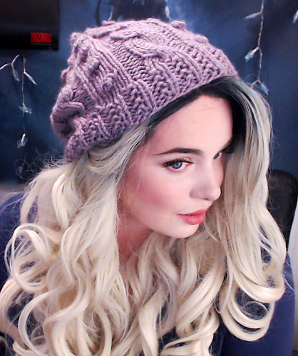 Ravelry: Bit of Irish Slouchy Hat pattern by Aunt Janet's Designs