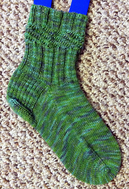 Ravelry: Tennessee Twister Sock pattern by Daniela Richardson
