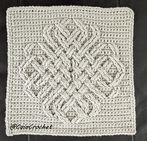 Ravelry: Shamrock Clover Square pattern by Caia CrochetCreations